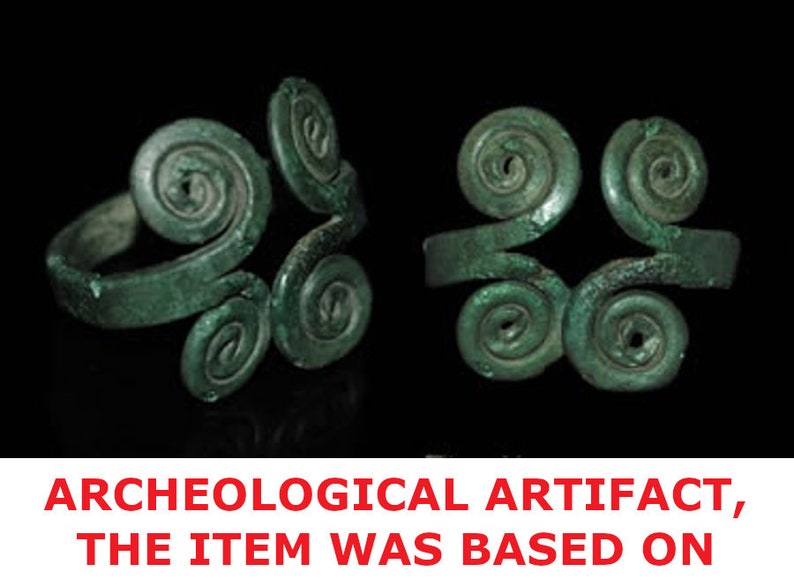 Solid Bronze Viking Finger Ring. Scandinavian. Nordic. - Etsy