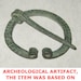 Solid Brass Medieval Penannular Brooch. Fibula. Medieval Viking Slavic ...