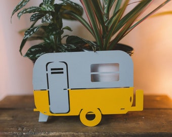 Retro Camper Planter | Etsy