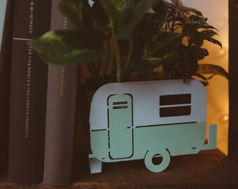 Retro Camper Planter - Etsy