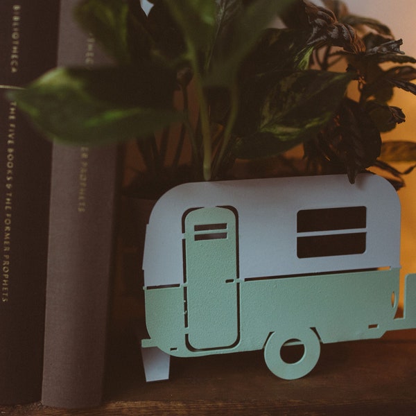 Airstream Travel Trailer Camper Flower Planter Gifts for Him Gifts for ...