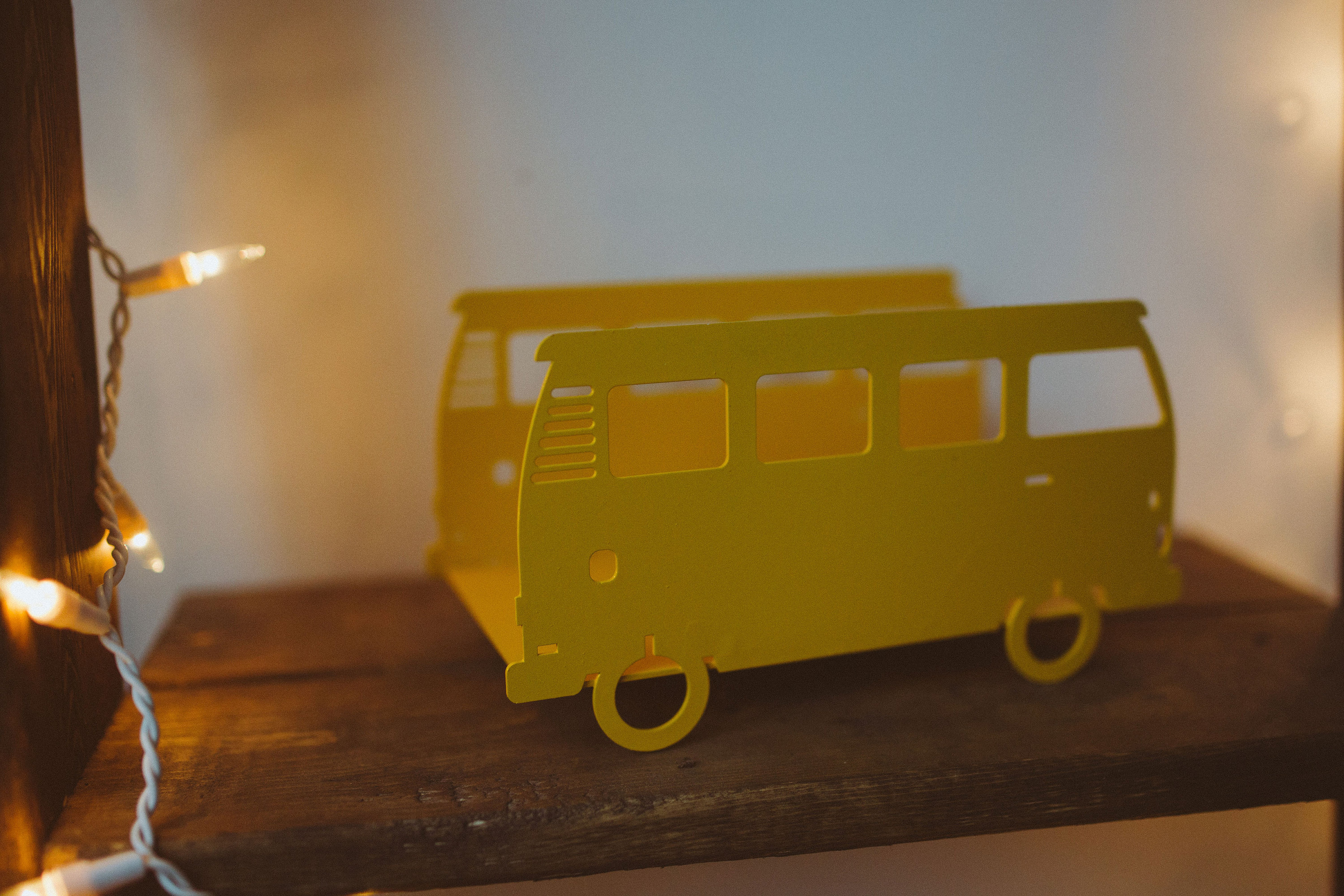 Yellow Hippie Bus Planter Vw Van Camper Planter Gifts for Him - Etsy
