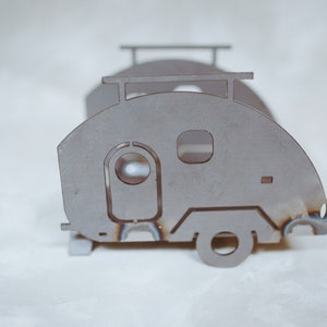 Black Tear Drop Planter Tear Drop Camper Planter Gifts for Him - Etsy