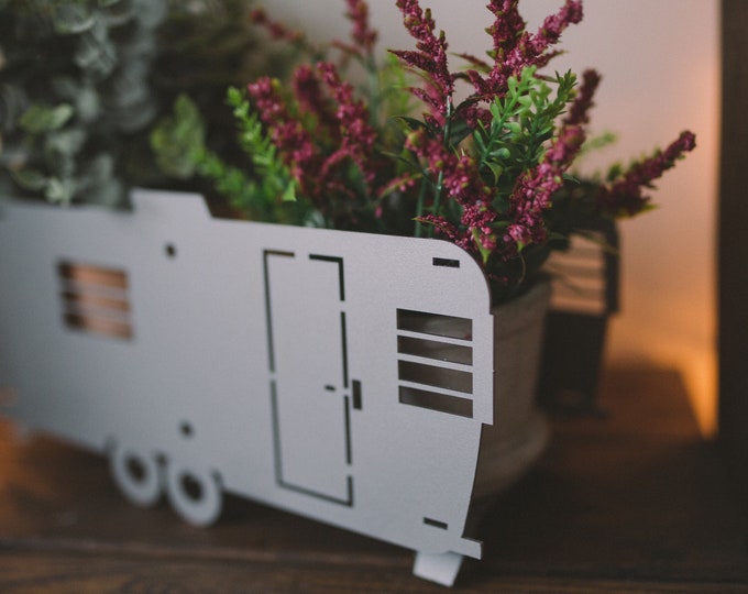 Airstream Travel Trailer Camper Flower Planter Gifts for Him Gifts for ...