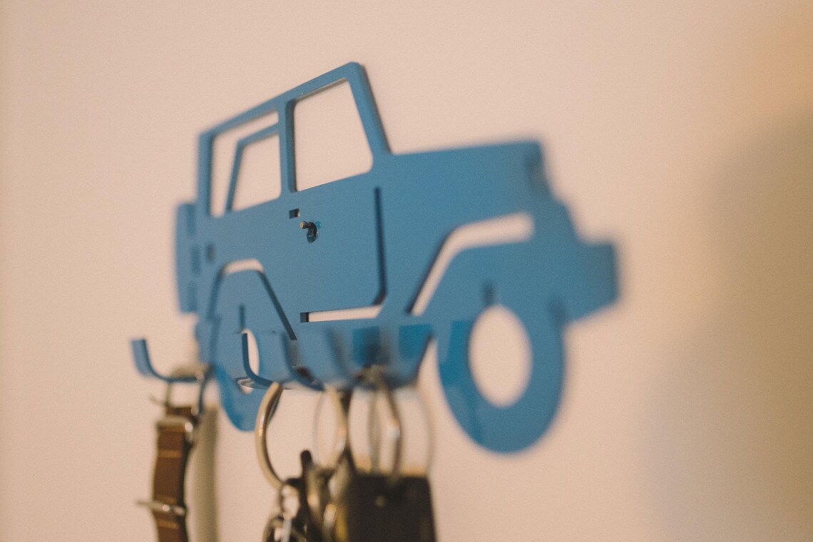 Jeep Wrangler Key Rack 4x4 Key Holder Gifts for Him Her Gifts for Jeep ...