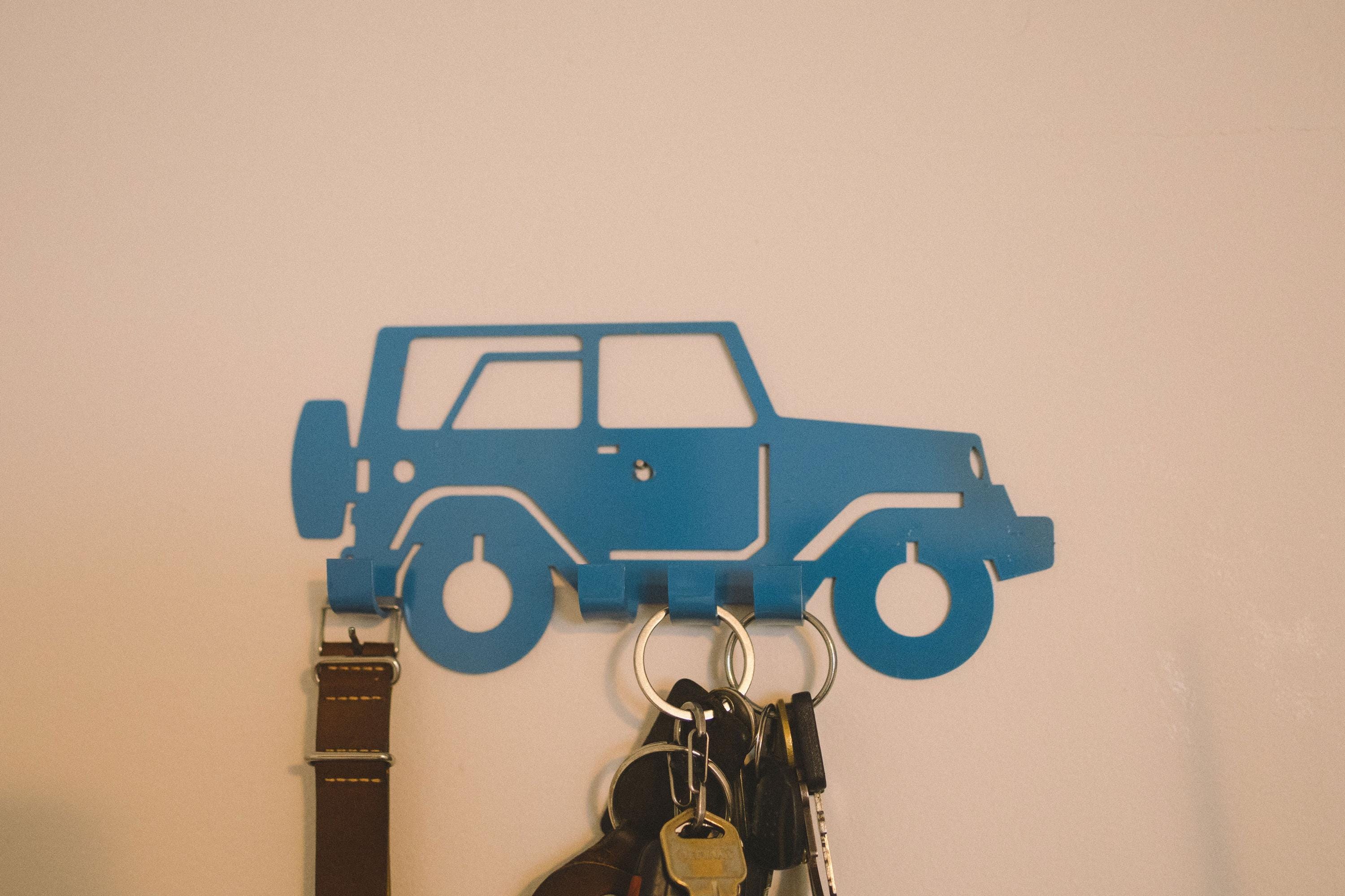 Jeep Wrangler Key Rack 4x4 Key Holder Gifts for Him Her Gifts for Jeep ...