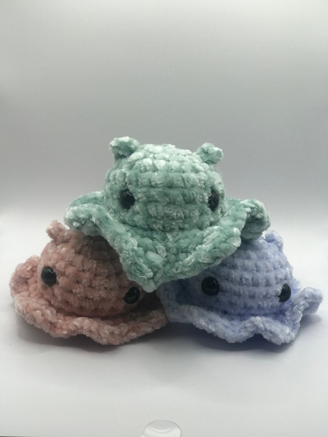 Crochet Dumbo Octopus Plushie | Squishy Crochet Plush | Kids Party ...