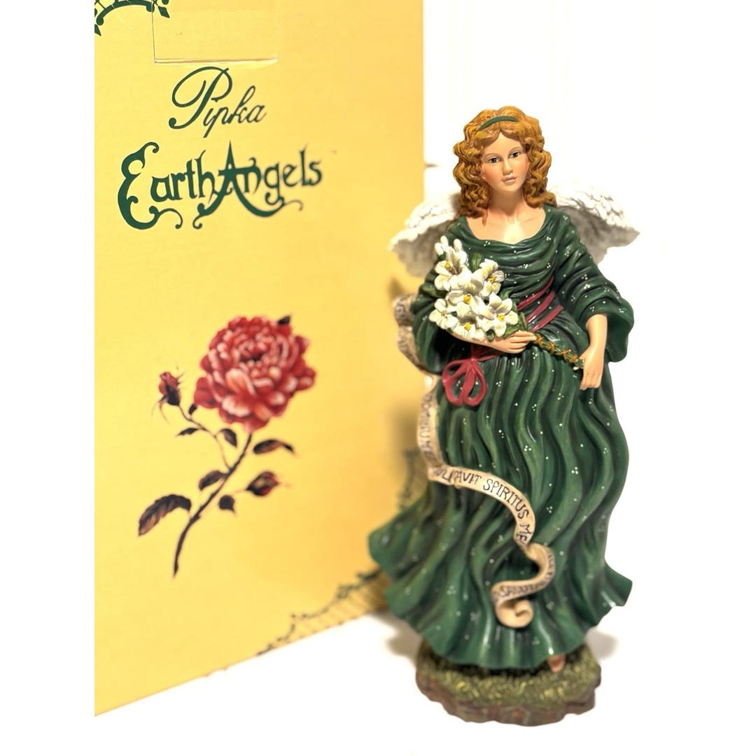 Pipka Messenger Earth Angel Figurine Prizm 1997 Limited Edition #13803 ...