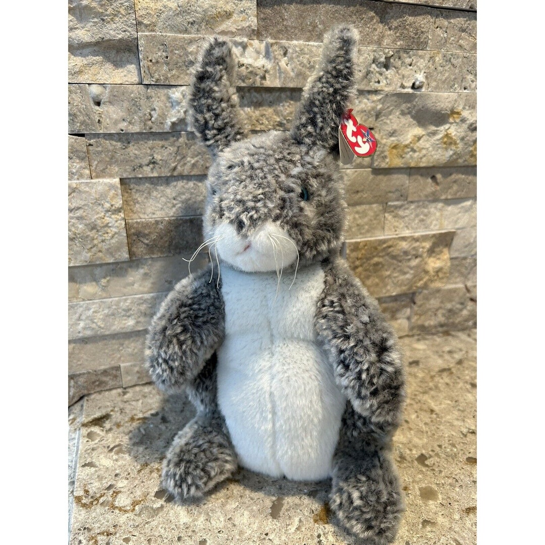 TY 2001 Gray Rabbit Hopper Beanie Baby Preowned 14 Easter Bunny Gift - Etsy