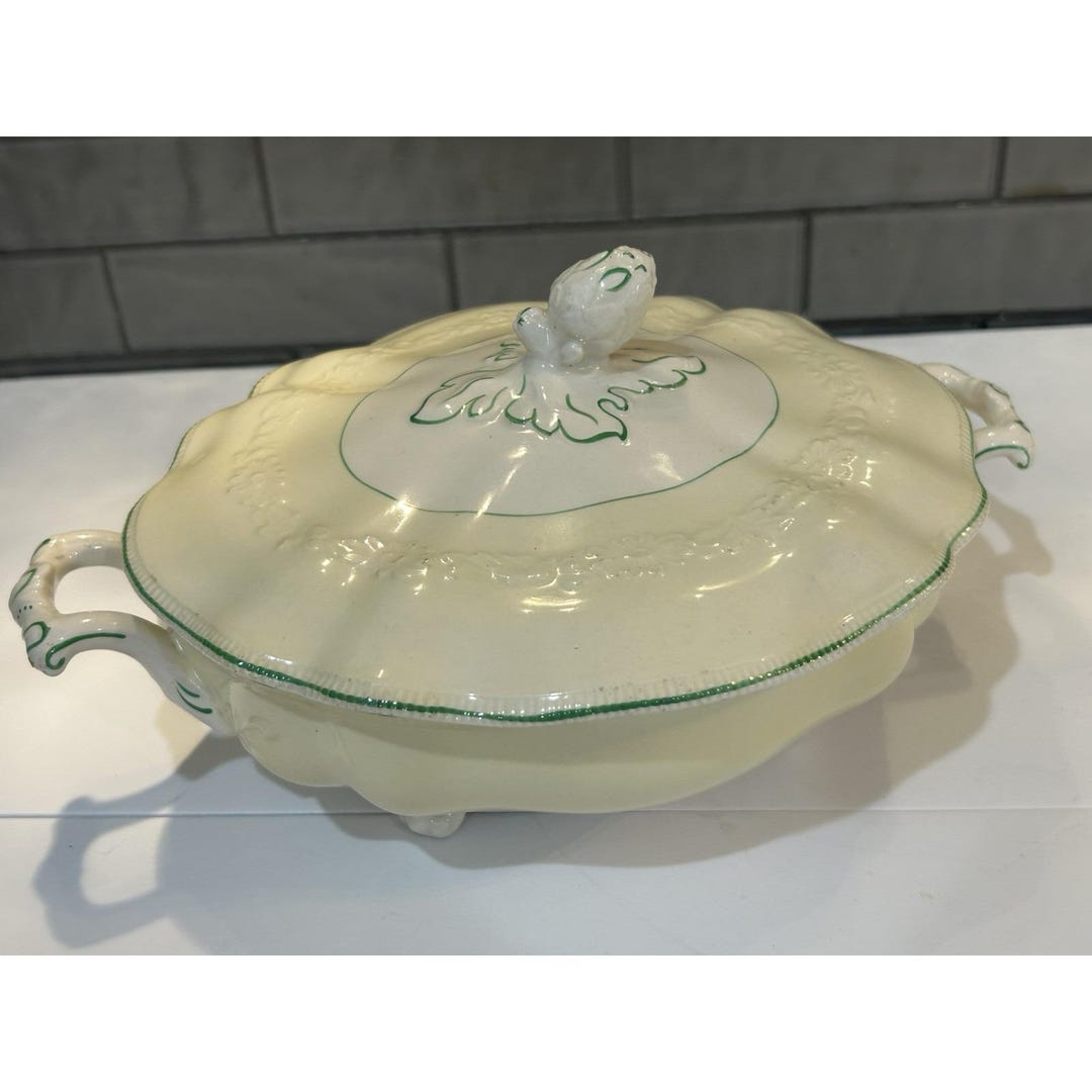 Oval Covered Tureen Vegetable Dish by Johnson Bros Old Staffordshire ...