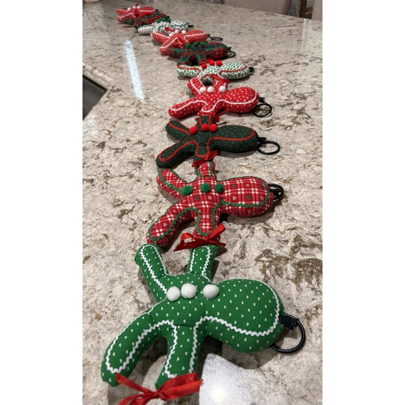 Kitschy Christmas Yarn - Etsy UK