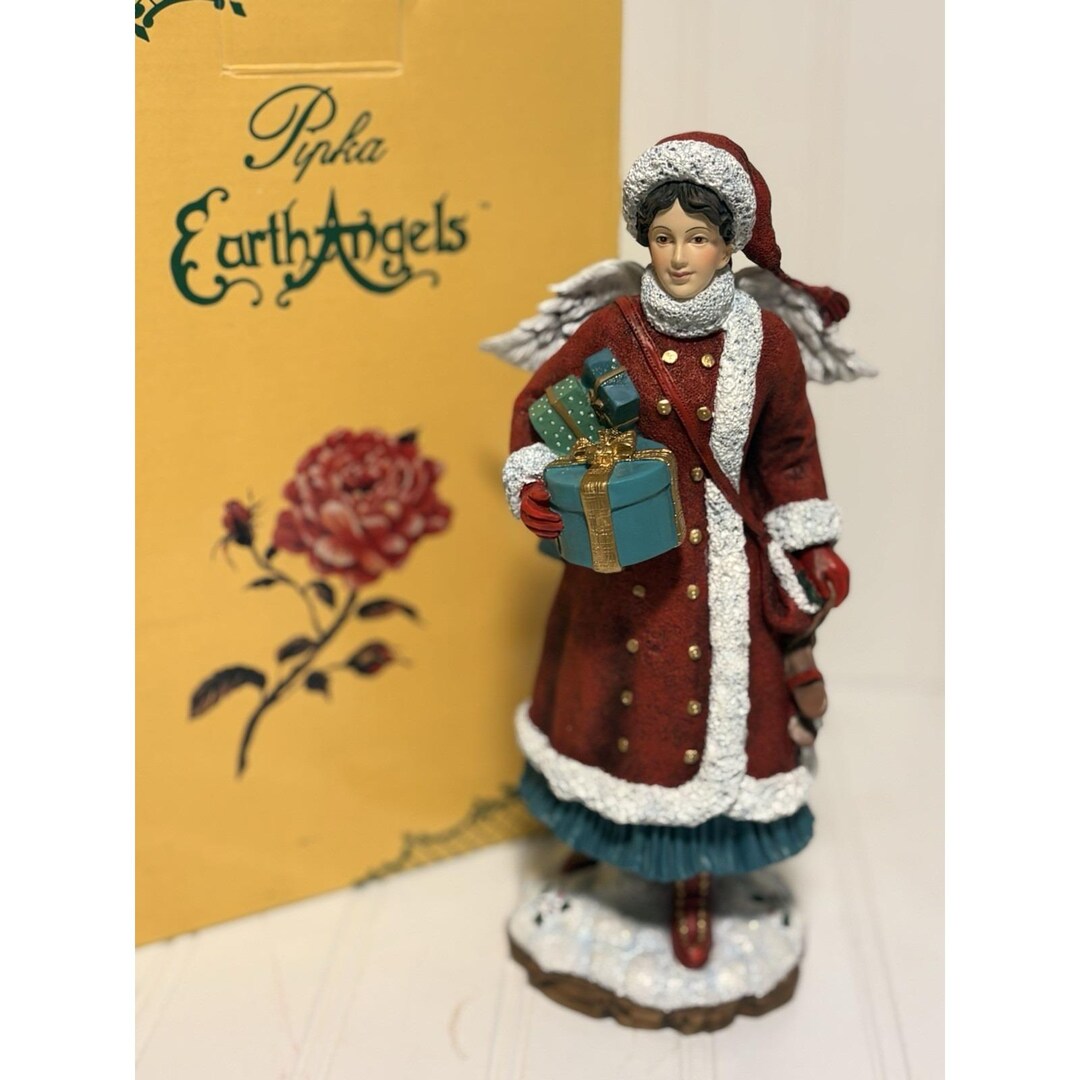 Vintage Pipka Earth Angels Christine the Christmas Angel Numbered 9.5 ...