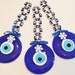 Evil Eye Wall Ornament | Evil Eye Protection | Evil Eye Flower Ornament ...