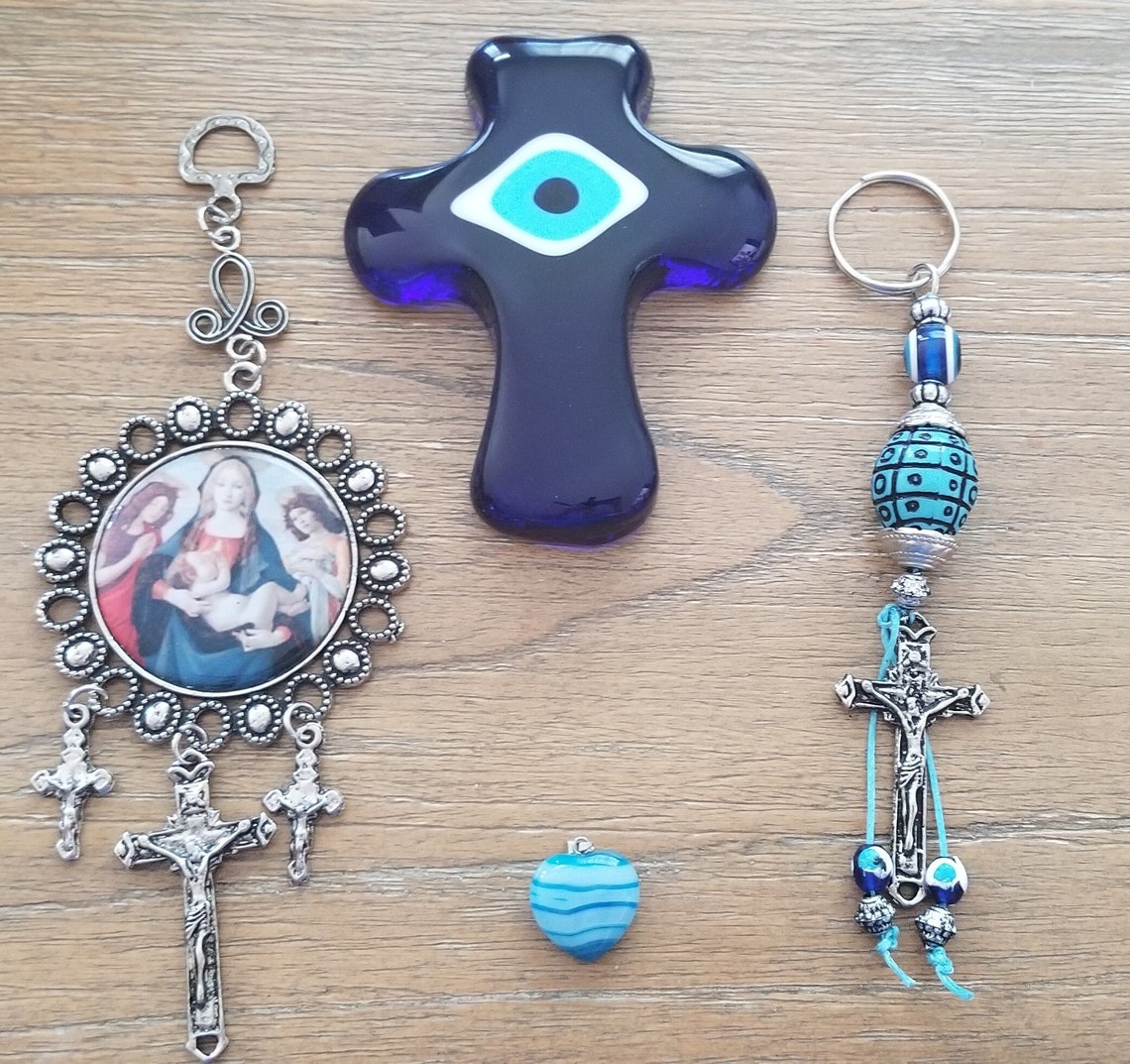 Faith Box | Gift Box for Her | Evil Eye and Crucifix Faith Box ...