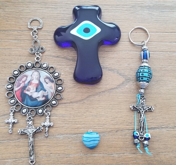 Faith Box Gift Box for Her Evil Eye and Crucifix Faith Box - Etsy