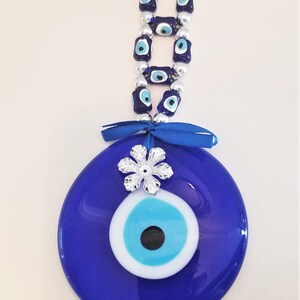 Evil Eye Wall Ornament | Evil Eye Protection | Evil Eye Flower Ornament ...