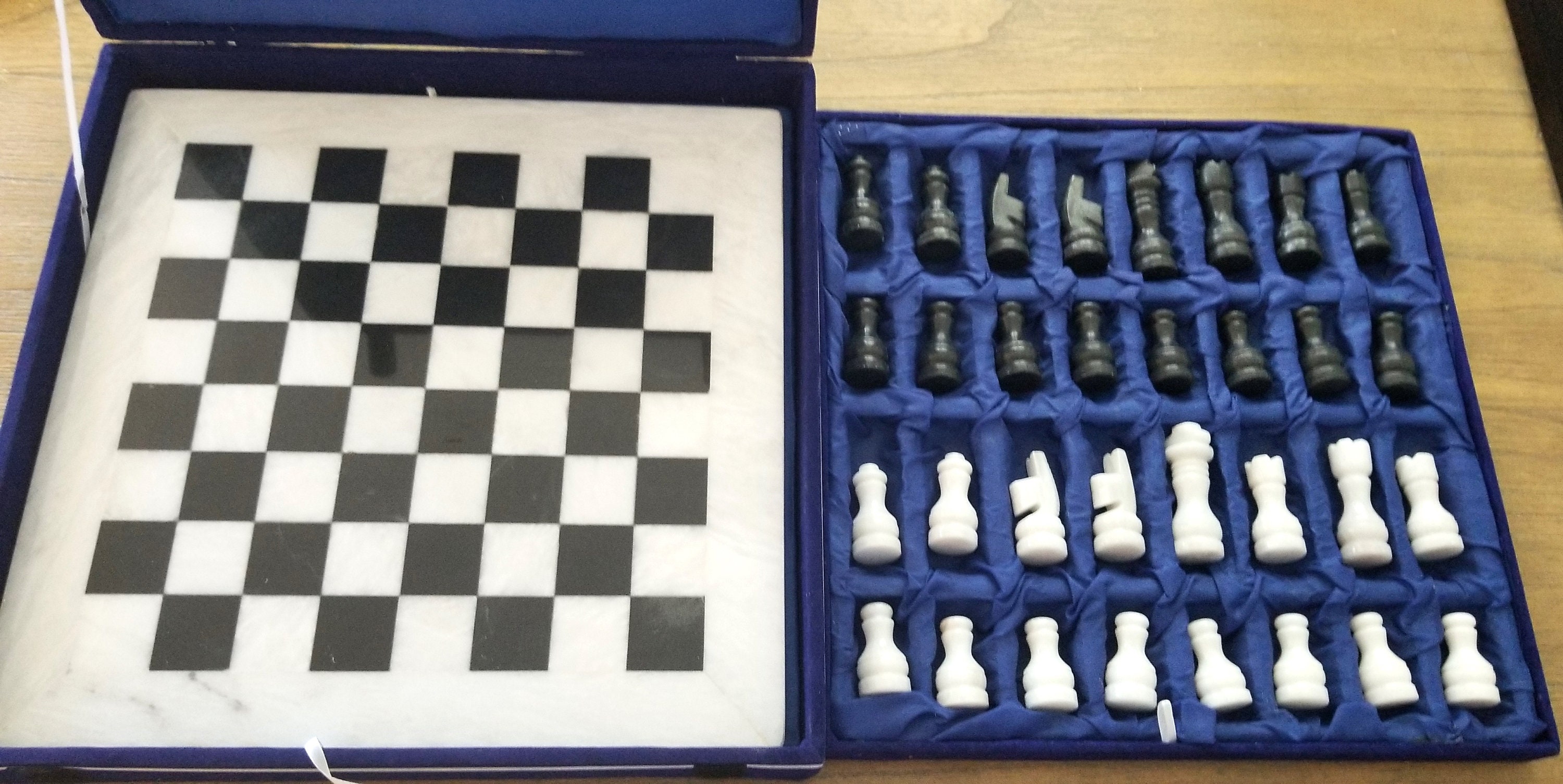 Onyx Chess Set 8 12 15 Marble Chess Set Queen's Gambit Handmade 15 Onyx ...