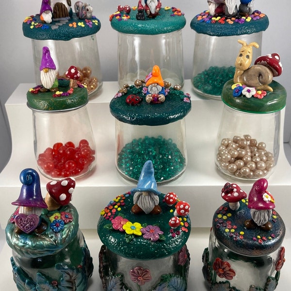 Gnome Jars - Etsy