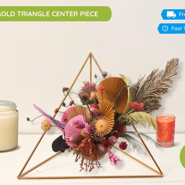 Geo Triangle - Etsy