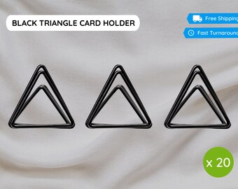 Triangle Table Menu - Etsy