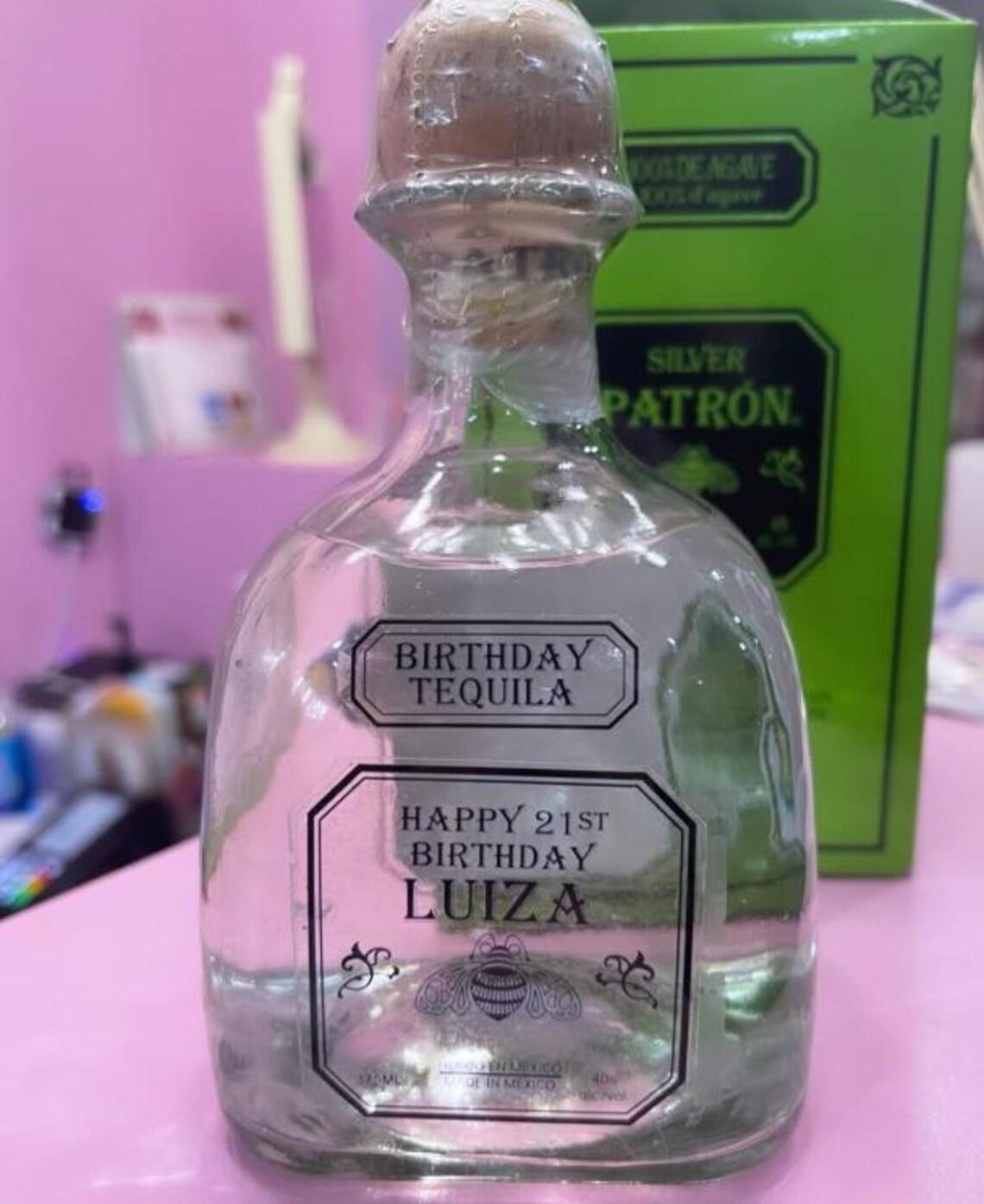 Custom Tequila Label - DIGITAL Printable Personalized Tequila Label ...