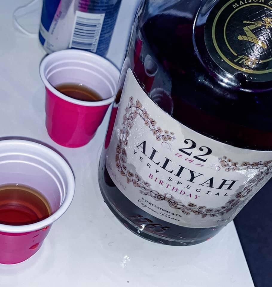 Custom Cognac Label - DIGITAL Printable Personalized Cognac Label ...