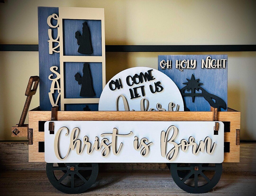 Religious Interchangeable Wagon Inserts - Etsy