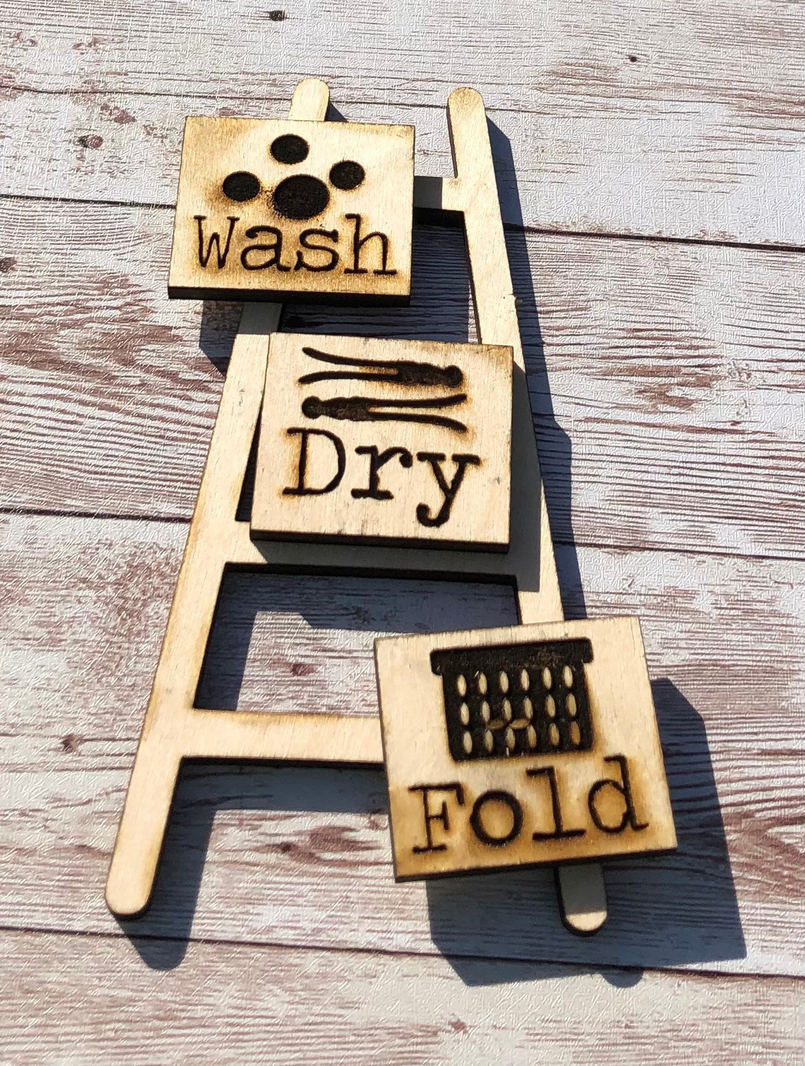 Laundry Tiered Tray Set DIY - Etsy