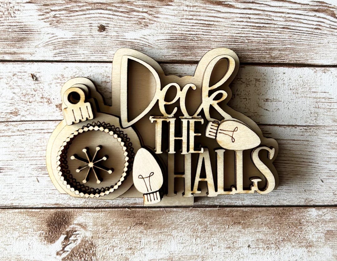 DIY TINY Deck the Halls Insert for TINY Interchangeable Flower Basket ...