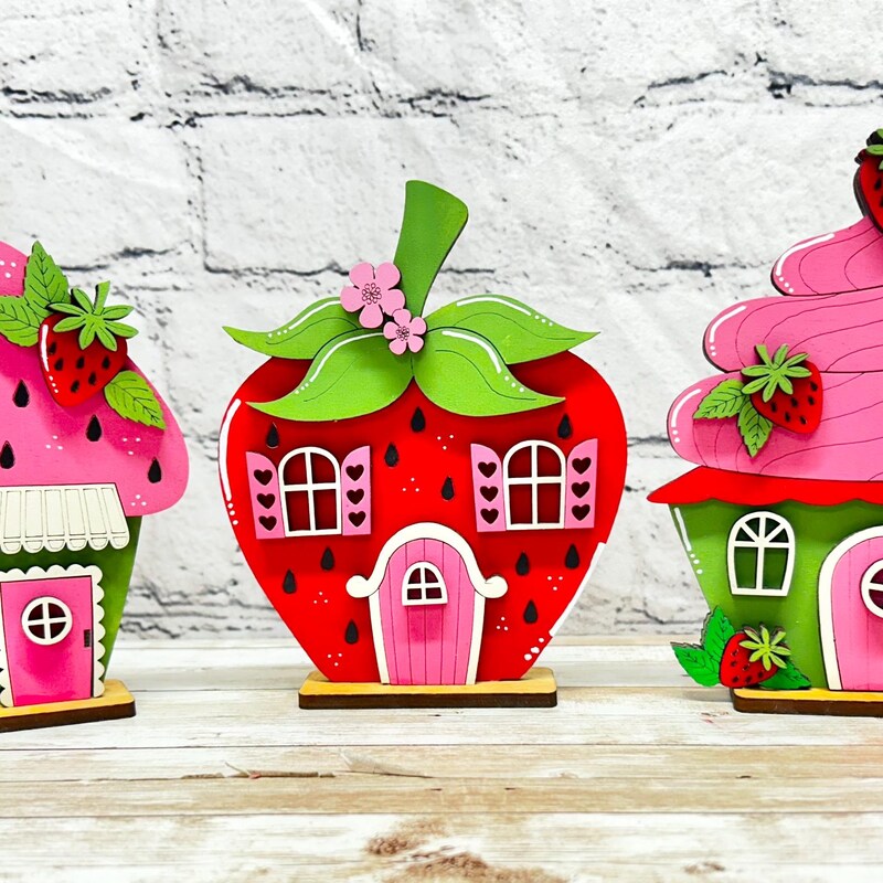 Strawberry Decor - Etsy