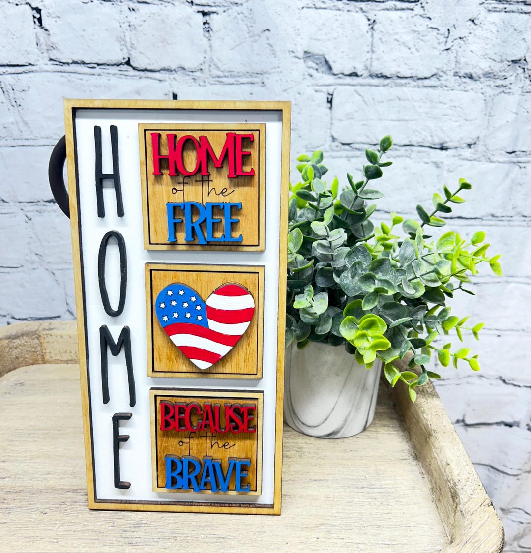 July 4th | Patriotic Mini Inserts for Interchangeable Frame (DIY) - Etsy