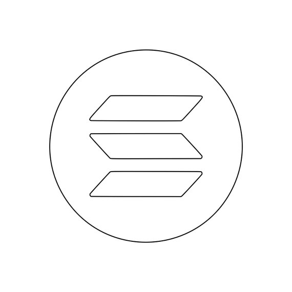 Solana Svg - Etsy