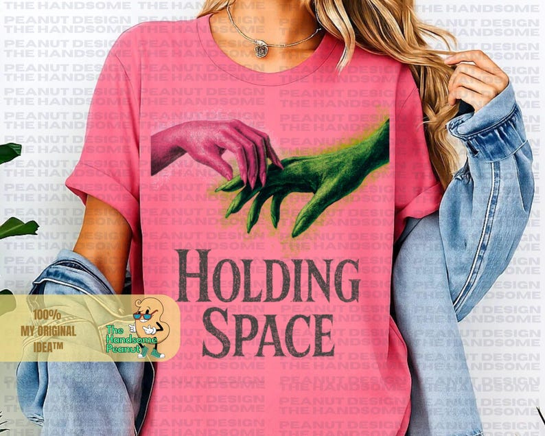 Holding Space Png, Wicked Meme Png, Glitter Witch Pink and Green Png ...
