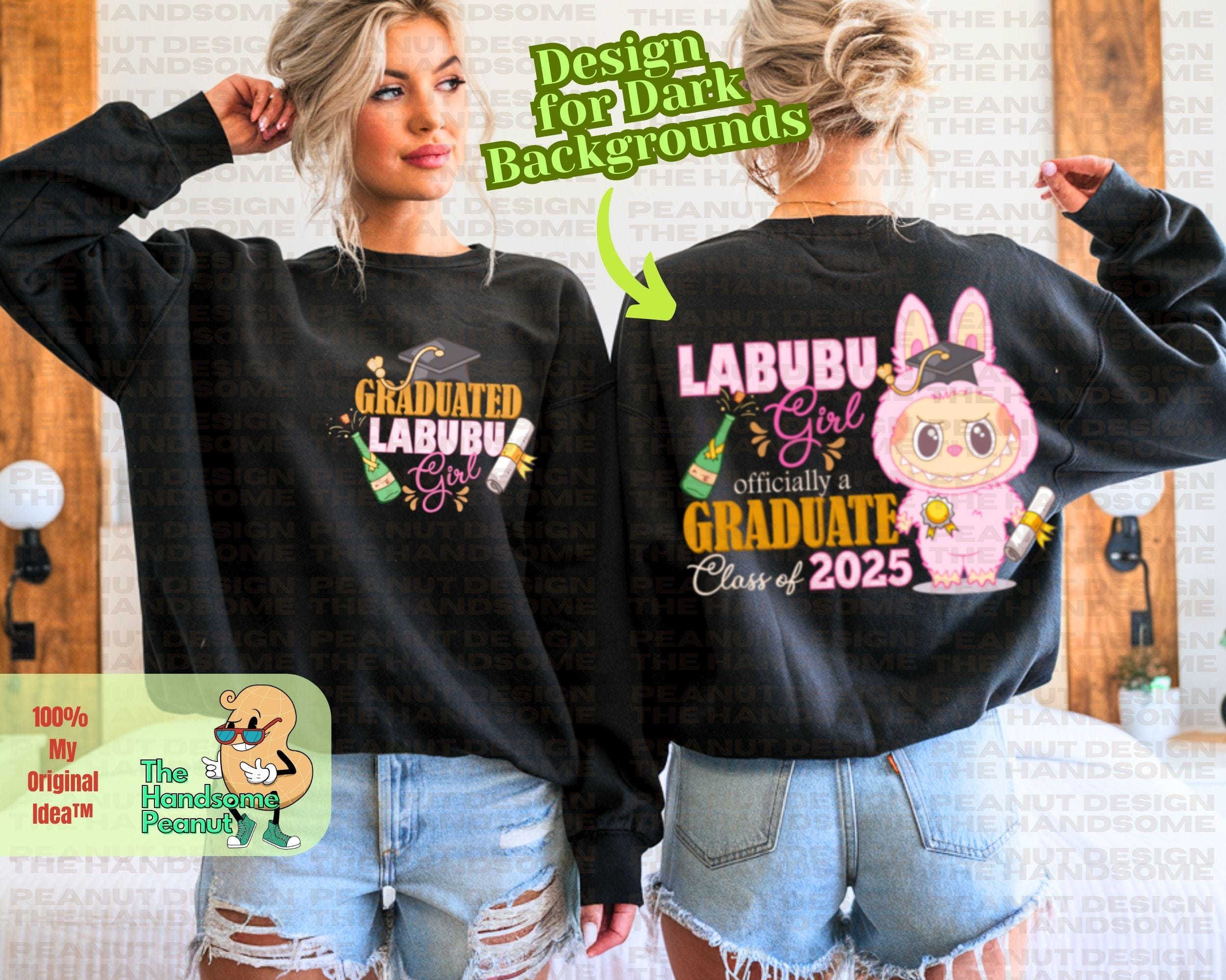Graduation Labubu Png, Retro Graduation PNG, Senior 2025 PNG, Class of ...