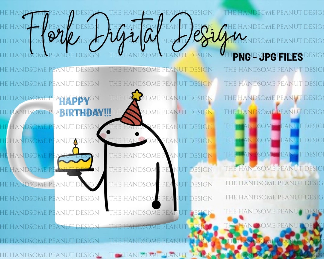 Happy Birthday Mug Design / DIGITAL DESIGN ONLY - Etsy