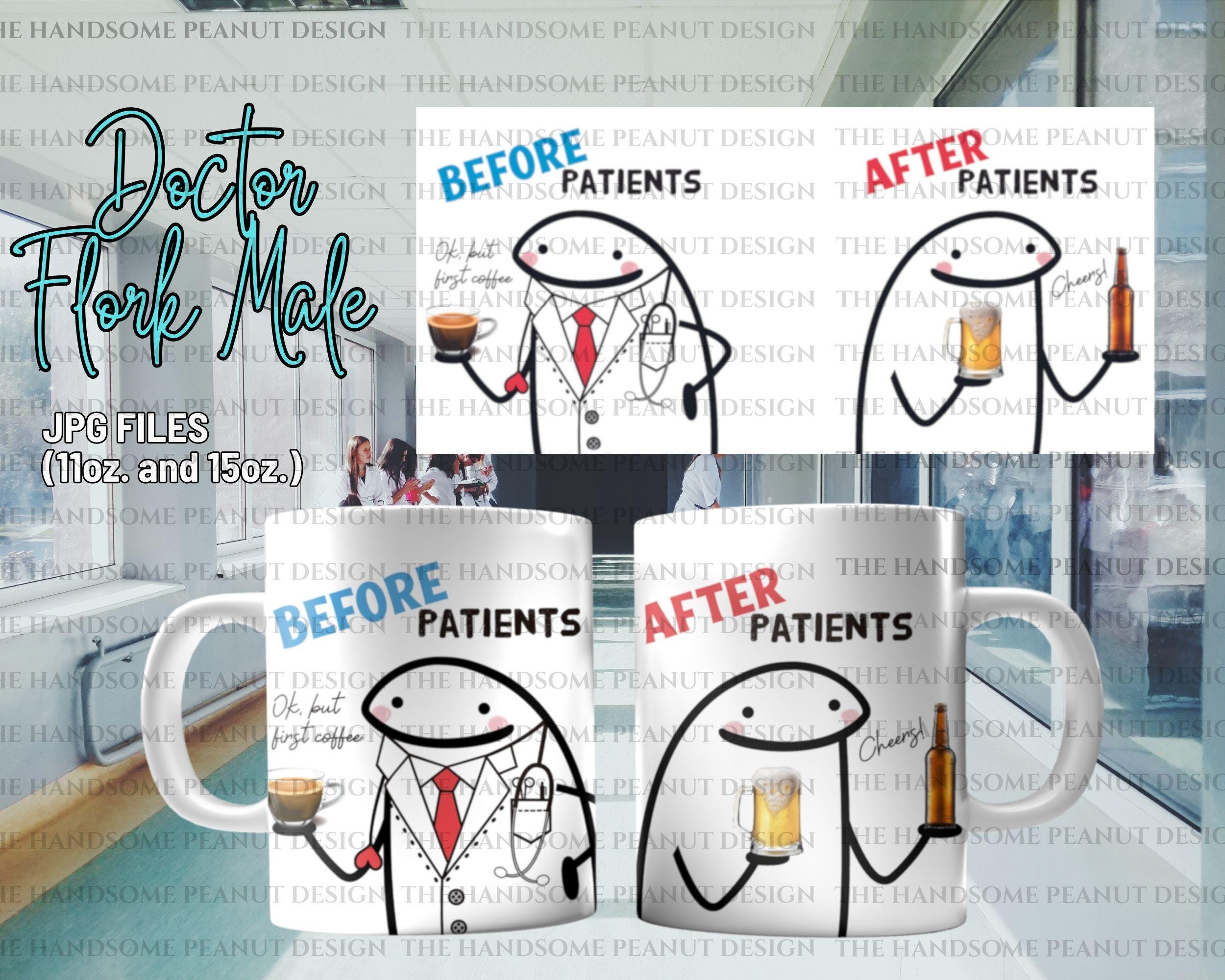 DOCTOR FLORK Mug Sublimation Design / Doctor Mug PNG / Medical ...