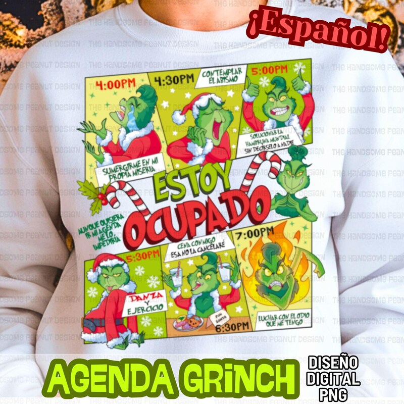 Agenda del grinch - Etsy México