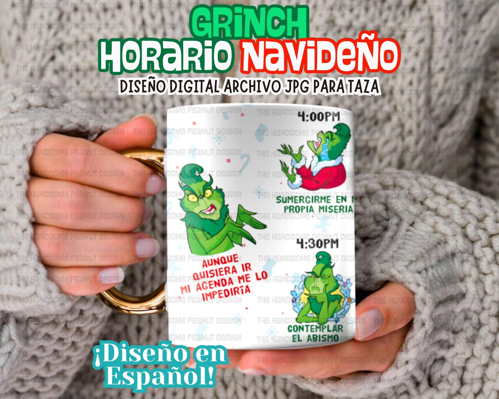 My Day Grinch, Grinch Schedule PNG Design, Grinch PNG File, the Grinch ...