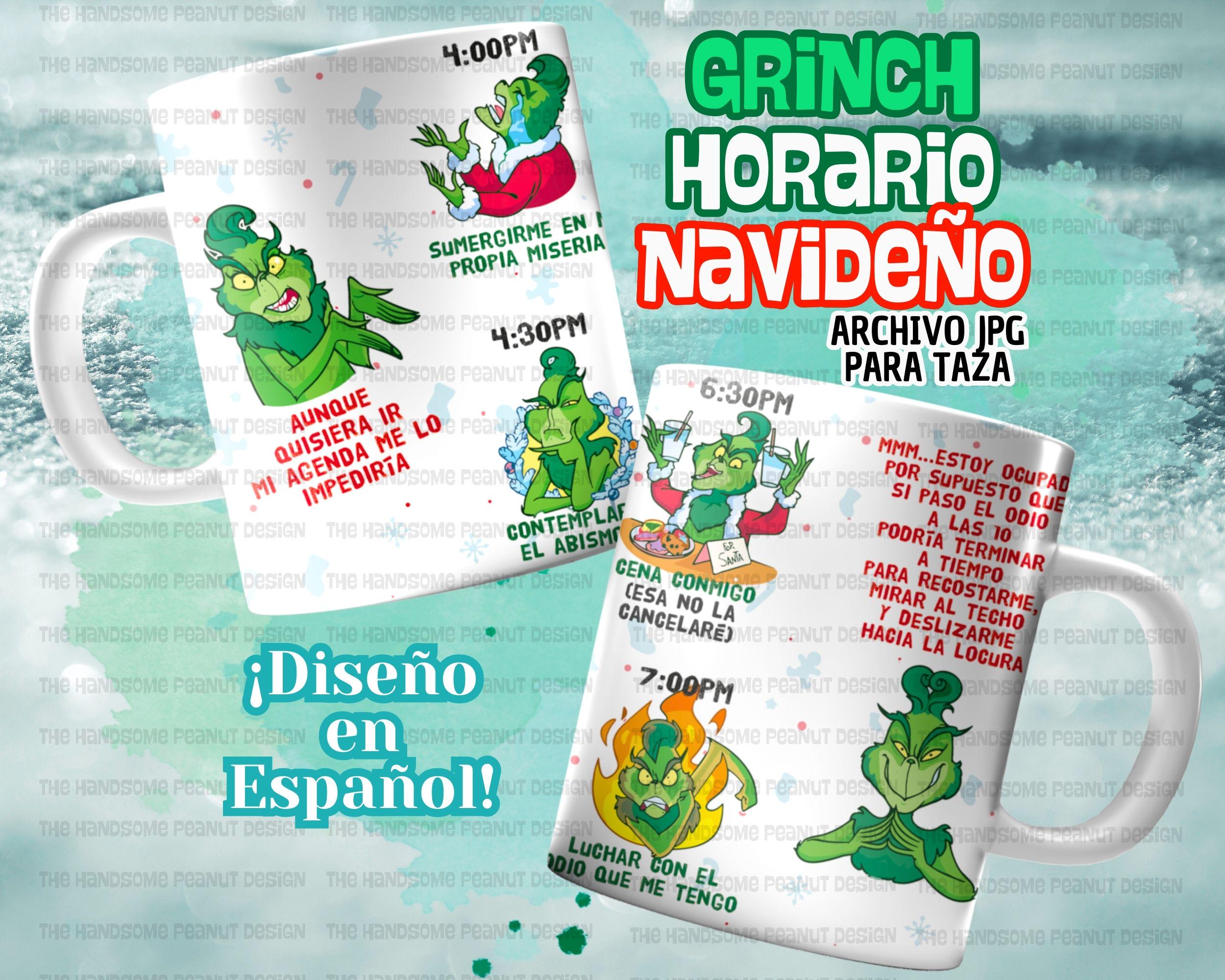 My Day Grinch, Grinch Schedule PNG Design, Grinch PNG File, the Grinch ...