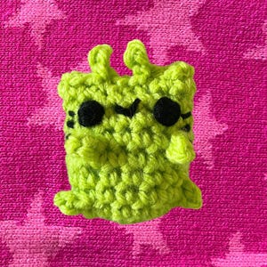 Alien Cat Mini Crochet Plushie - Etsy