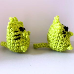 Alien Cat Mini Crochet Plushie - Etsy