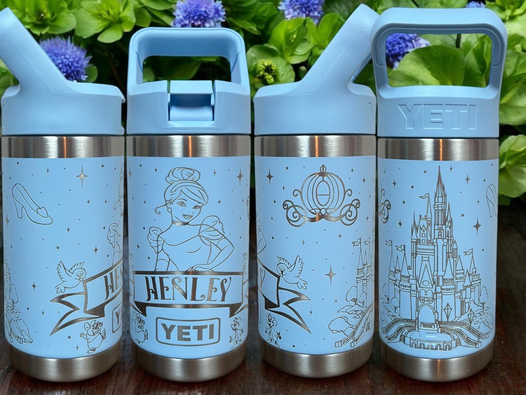 Princess Castle Theme Kids 12 Oz Yeti Jr Engraved Tumbler Personalized ...