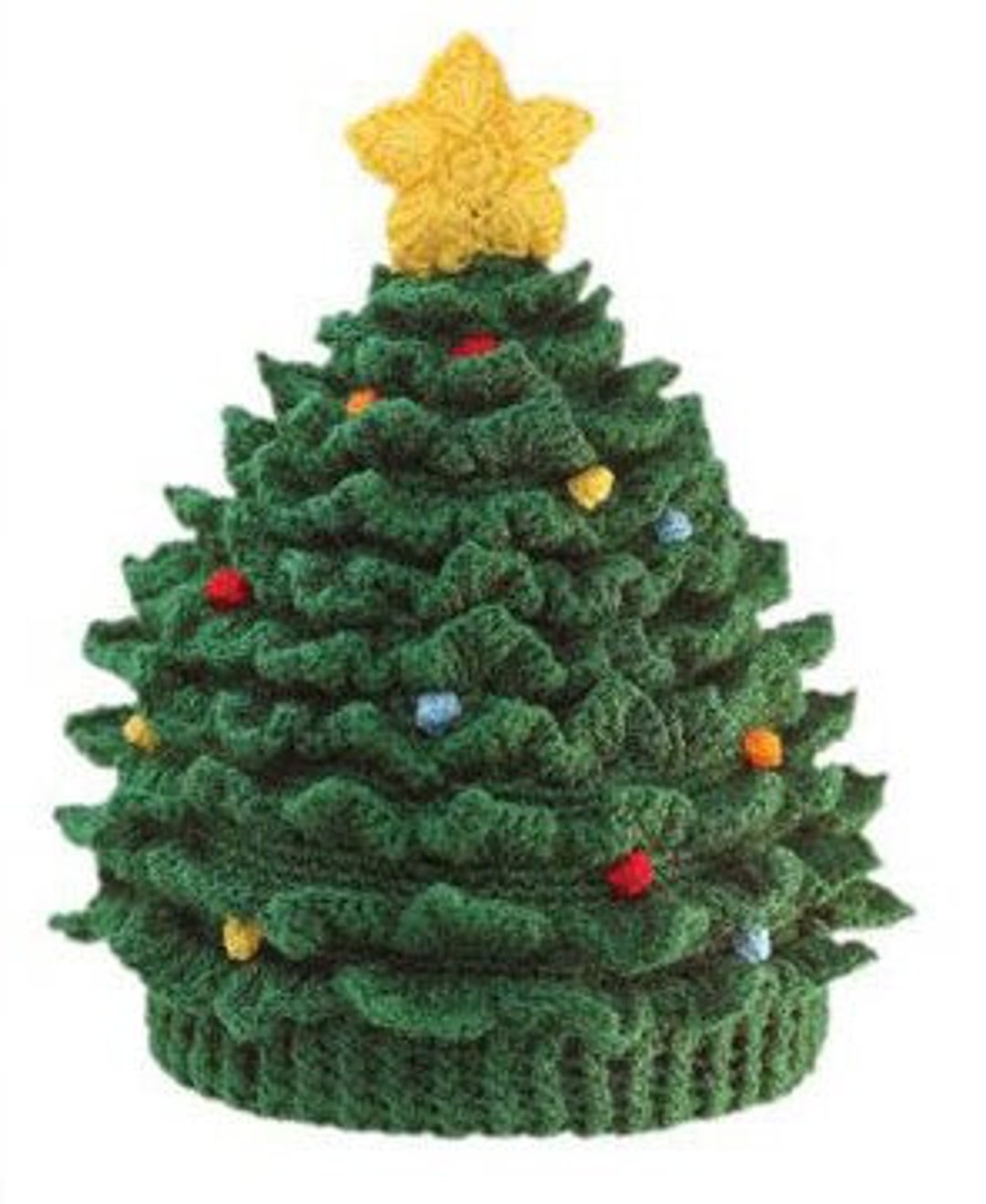 Handmade Knitted Hat, Christmas Tree Hat, Best Friend Gift, Boys N ...