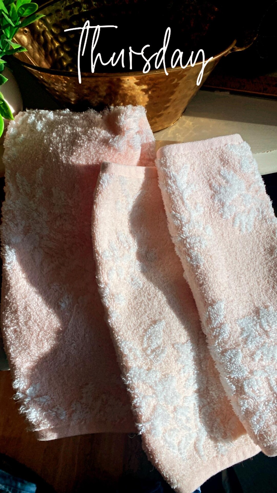 Simply Shabby Chic , Rachel Ashwell Two Bath Hand Towels, Cotton is ...