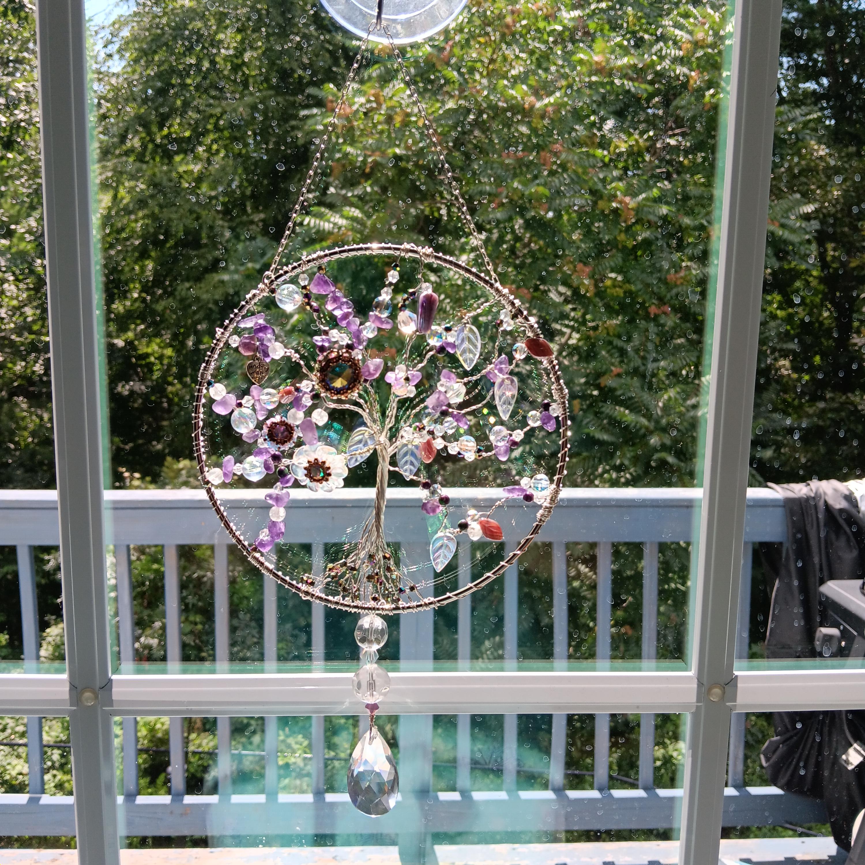 Tree of Life Suncatcher 6-8mm Custom Orders of Your Choosing or as Seen ...