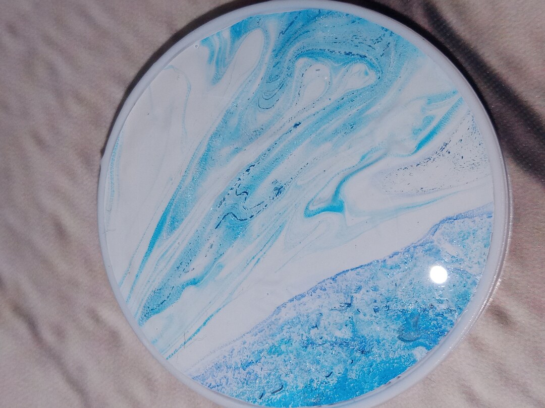 Set #5 Blue/white Design Pop Socket| Handmade Acrylic Painted Phone ...