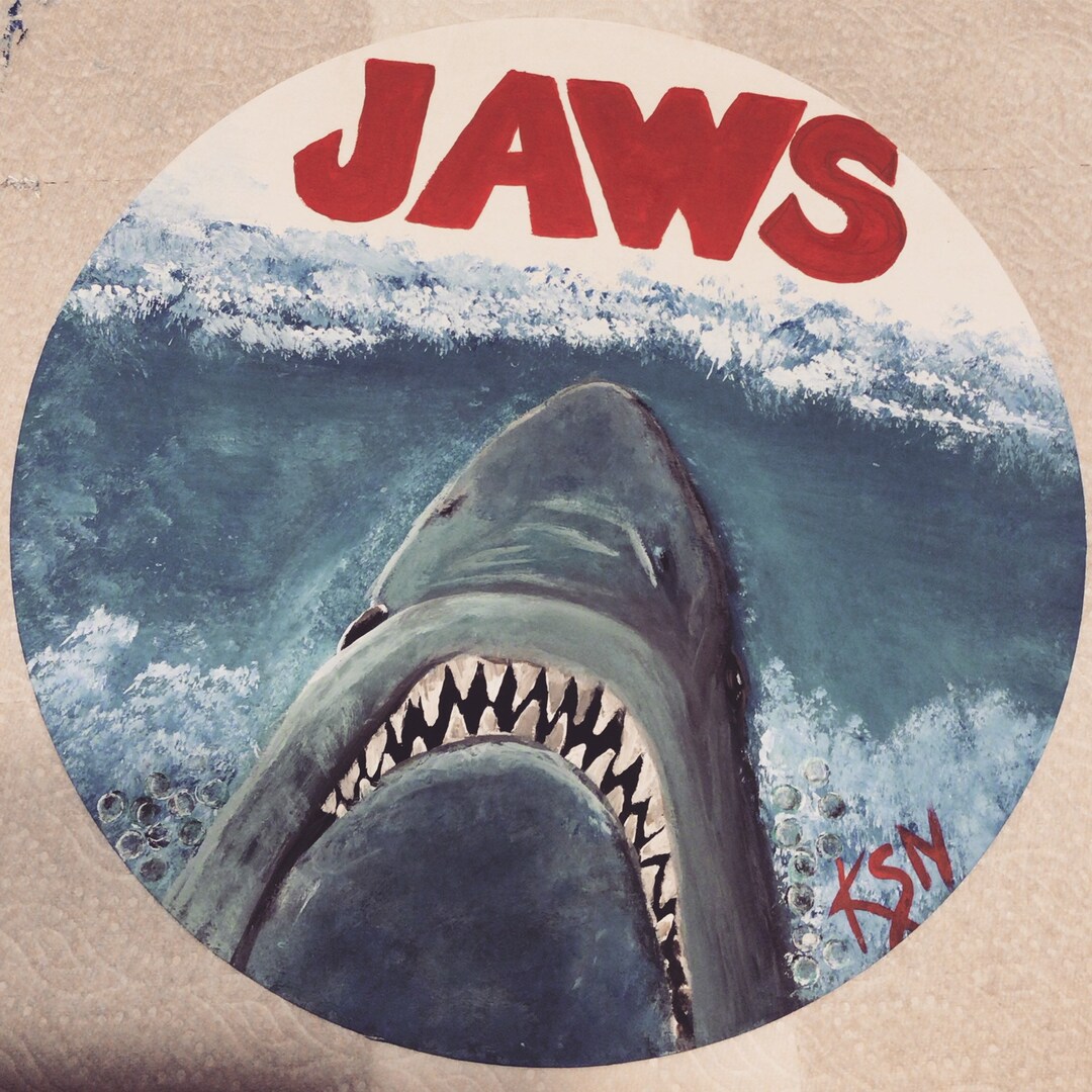 Jaws Door Hanger Halloween Wreath - Etsy