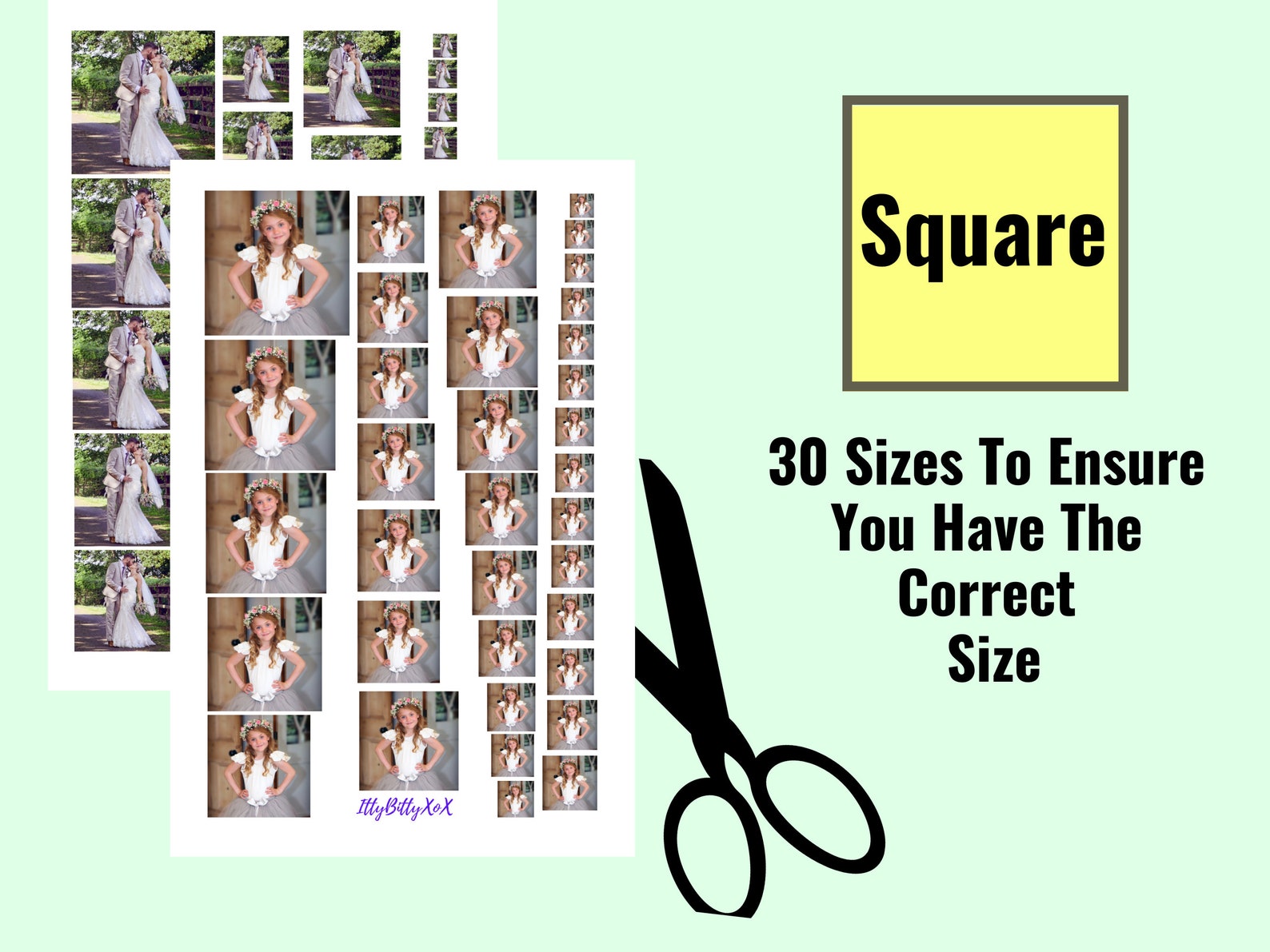 Printed Locket Sized Photo Locket Photo Printing Locket - Etsy