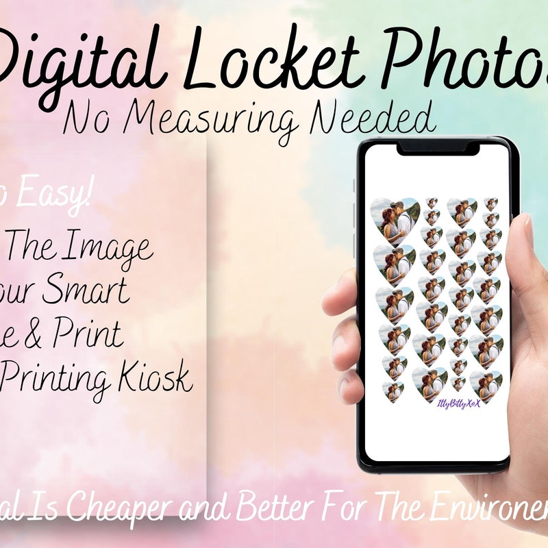 Photo Heart Lock - Etsy