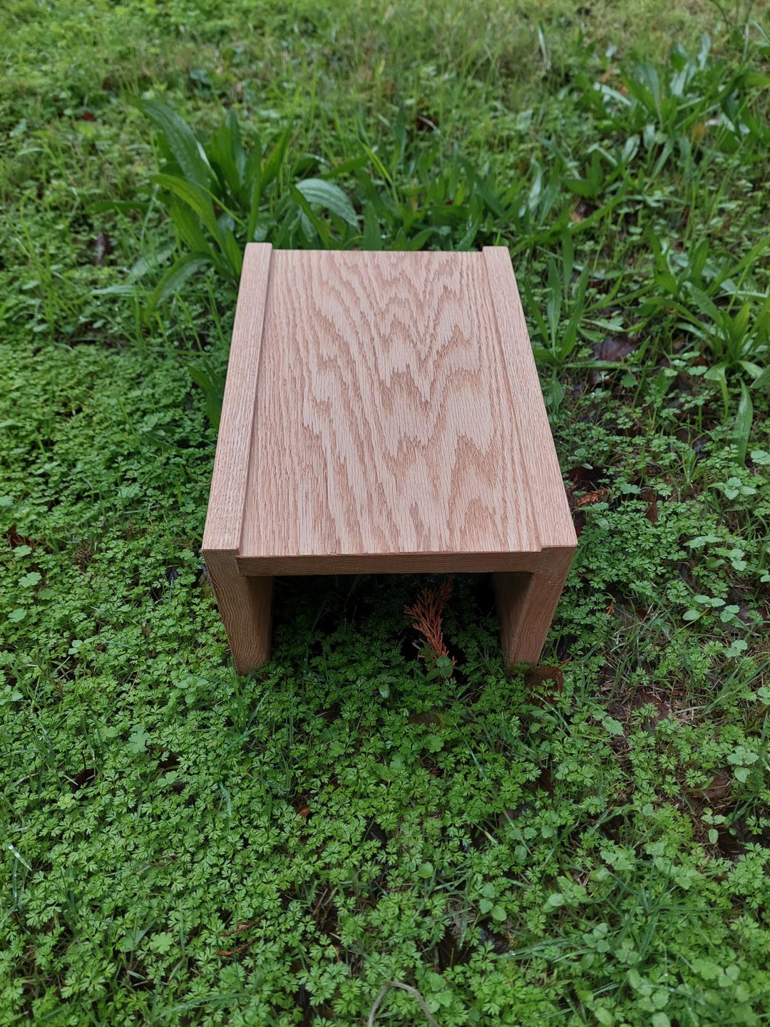 American Oak Arm Rest Table , Solid Wood Coach Tray, Wood Sofa Arm ...
